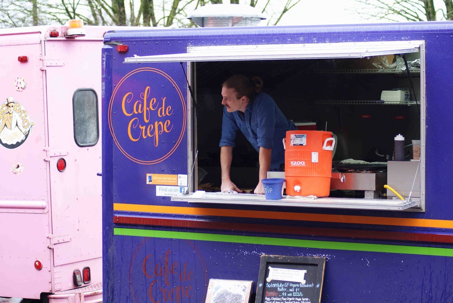 Cafe de Crepe - Food Truck Schedule - Crepes, Dessert, Vegetarian ...
