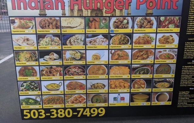 Indian Hunger Point - Food Cart Schedule - Asian, Curry, Indian - Food ...